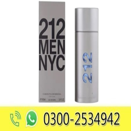 212 Men Perfume 100ml EDT | Long-Lasting Masculine Fragrance