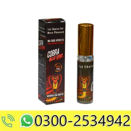 Cobra Delay Spray in Pakistan | 0300-2534942 | Best Cobra Delay Spray for Men in Pakistan