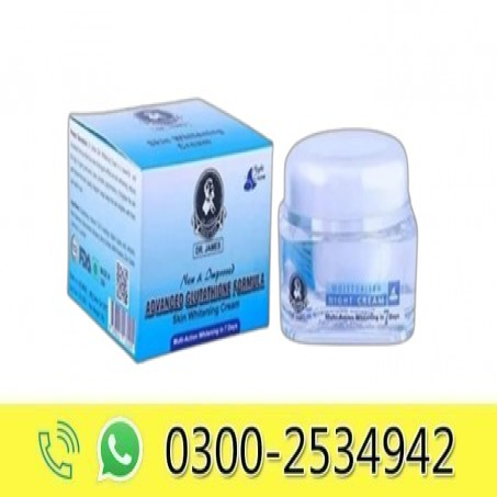 Dr James Skin Whitening Night Cream in Pakistan | 0300-2534942 | Price ...