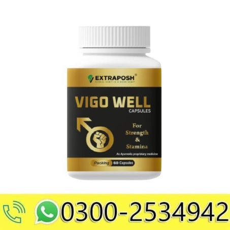 Extraposh Vigo Well Capsules – Natural Energy & Men Vitality
